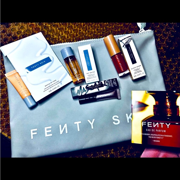 Fenty Beauty | Makeup | Fenty Skin Bag 6 Pc Set Lmt Ed New | Poshmark